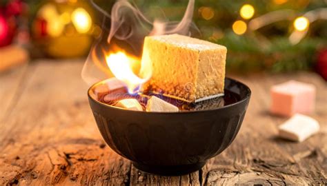 Flaming Sugar Cube Stock Illustrations 10 Flaming Sugar Cube Stock