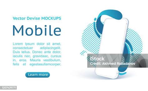 스마트 폰 빈 화면 전화 모형 인포그래픽 또는 프레젠테이션용 템플릿 0명에 대한 스톡 벡터 아트 및 기타 이미지 0명 3