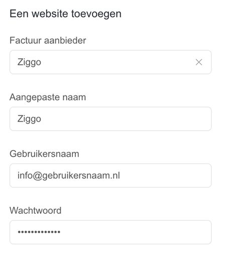 Facturen Van Ziggo Downloaden Met Verzamelsysteem
