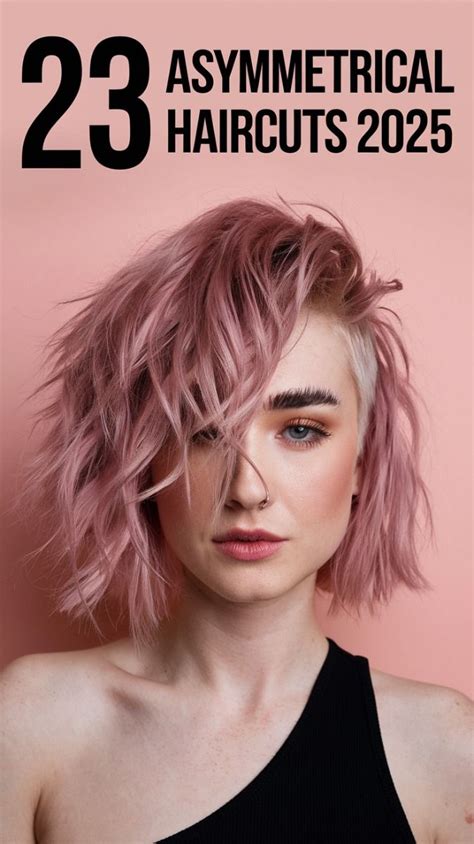 Edgy And Trendy Asymmetrical Haircuts 2025 For Short Curly Hair Asymmetrical Haircut Bob