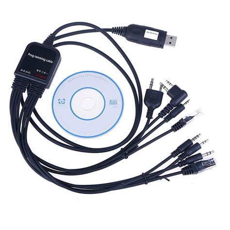 In Computer USB Programming Cable For Kenwood For Baofeng Motorola Yaesu For Icom Handy