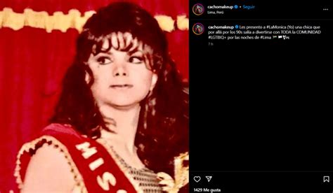 Les Presento A La Mónica Yo Carlos Cacho Y Su Sorpresiva