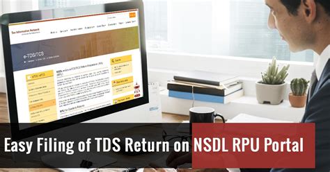 Easy Procedure Of Online TDS Return Filing Via NSDL Portal