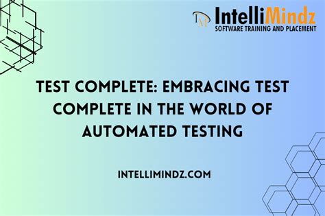 Testcomplete In The World Of Automated Testing