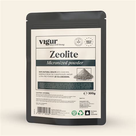 Zeolitt Pulver Mikronisert 300g Vigur No