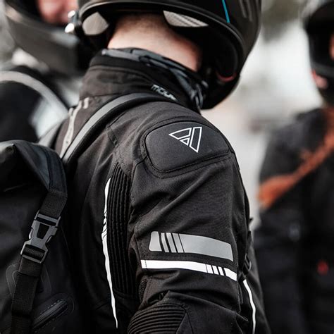 Moto Jakna Modeka Aenergy Crno Bela