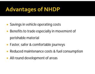 Indian Road Network Statistics PPT