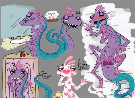 Rule 34 Digital Sketch Furry Jackeistuff Male Male Only Monsters Inc