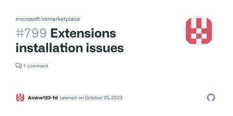extensions installation issues · issue 799 · microsoft vsmarketplace