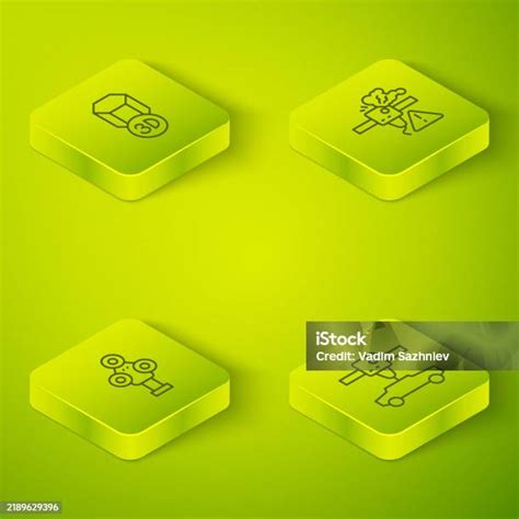 아이소 메트릭 라인 3d 프린터 경고 스캐너 자동차 및 아이콘을 설정합니다 벡터 0명에 대한 스톡 벡터 아트 및 기타 이미지 0명 3차원 형태 건강 모니터링 Istock