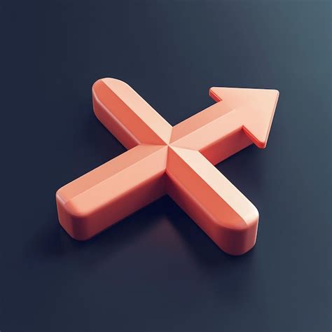 3d Direction Icon Navigation And Path Logo Illustration Premium Ai