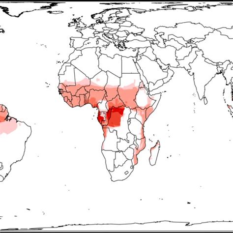 Spatial Distribution Of Primate Species In Habitat Areas With