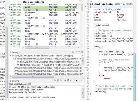 Tms320c6678 Questions About The Nimuemacexample Project Processors Forum Processors Ti