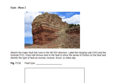 solved fault photo 2 sketch the major fault that runs in