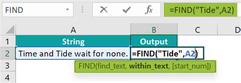 Search For Text In Excel Formulas Examples How To Search