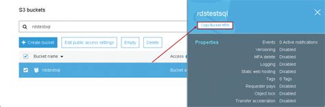 Recover Data In AWS RDS SQL Server