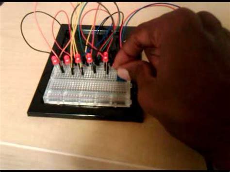 Example Of Control Structure With Five LEDs YouTube