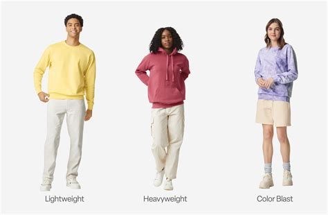 Comfort Colors Color Swatches