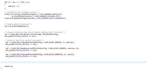 How Can I Read The Data From The Flash Memory In S32k148 Nxp Community