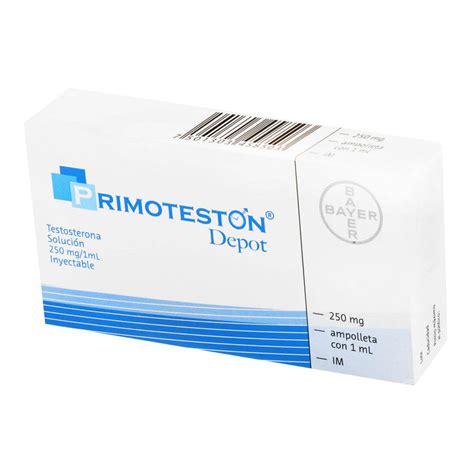 Primoteston Depot 250mg1ml Con 1 Ampulas Testosterona — Wecare Pharma