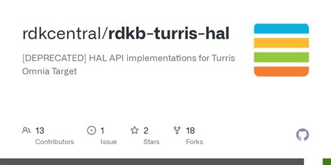 Github Rdkcentral Rdkb Turris Hal Deprecated Hal Api Implementations For Turris Omnia Target