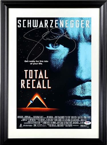 Sharon Stone Autographed Signed Total Recall 11x17 Movie Poster Custom