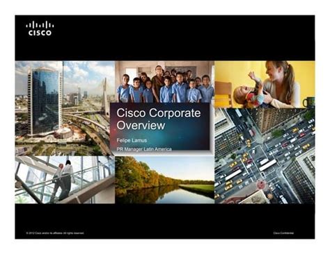 Cisco Company Overview Cisco Connect Ppt