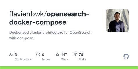 Github Flavienbwkopensearch Docker Compose Dockerized Cluster