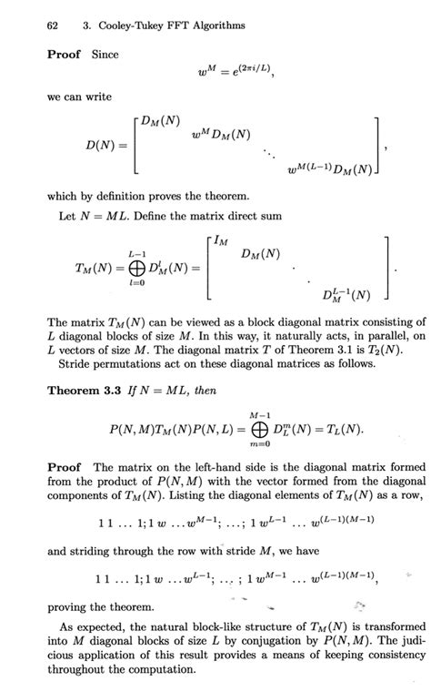 [搬运] cooley tukey fft算法 （tensor product 描述 知乎