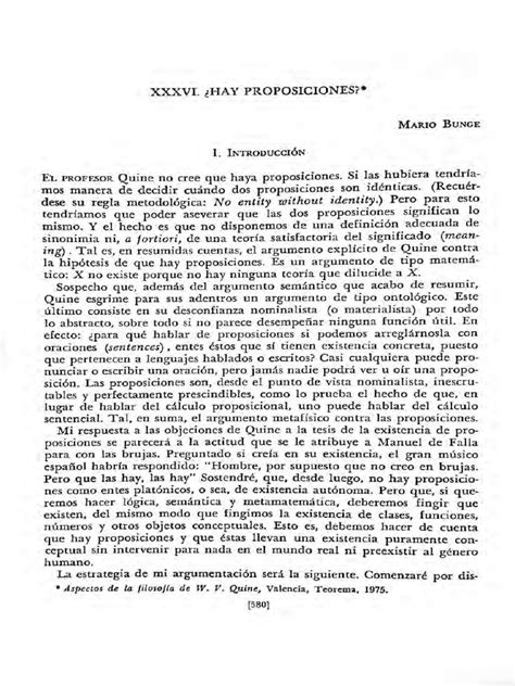 Hay Proposiciones Pdf