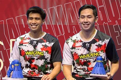 Sabar/Reza Siap Hadapi 4 Turnamen BWF Beruntun di Asia