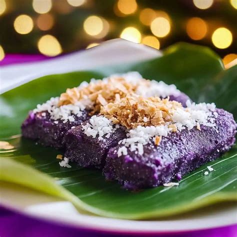 Filipino Puto Bumbong Purple Rice Cake Kusina Secrets