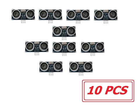 Pack De 10 Modules De Mesure De Capteur à Ultrasons Hc Sr04 Pour Robot