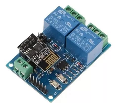 módulo relé 2 canais 5v wifi iot esp8266 pronta entrega