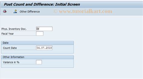 MI SAP Tcode Create List Of Differences With Document