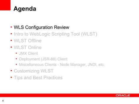 Weblogic Scripting Tool Overview Ppt