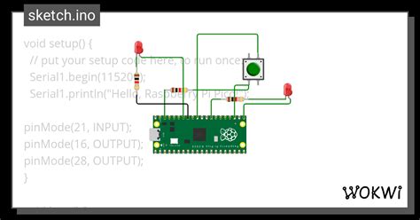 Led X2 Copy Wokwi Esp32 Stm32 Arduino Simulator