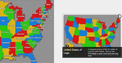 United States Of Lego 50 States Of Lego Photographed By Jeff Friesen