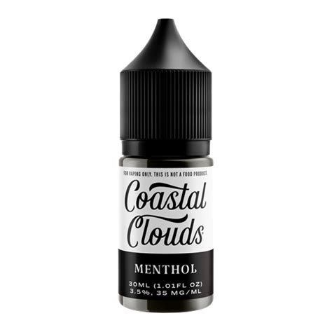Menthol Coastal Clouds Salt Nic Mi One Brands