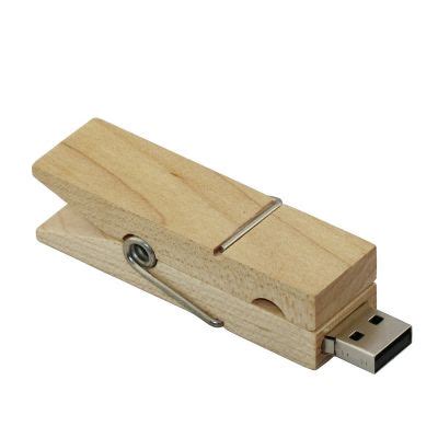 Maple Wood Clothespin USB Flash Drive U Disk GB GB