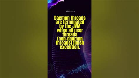 92100 What Is A Daemon Thread In Java Shorts Shortsfeed