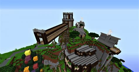 Red Grass Minecraft Map