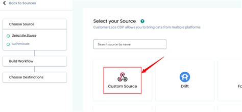 Connecting A Custom Source Customerlabs Cdp Documentation