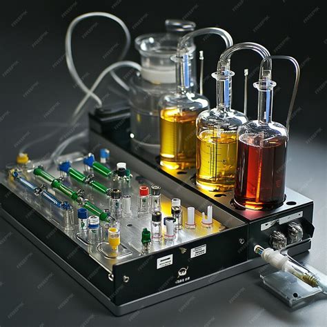 A Setup For Electrochemical Cells And Redox Reactions Premium Ai Generated Image