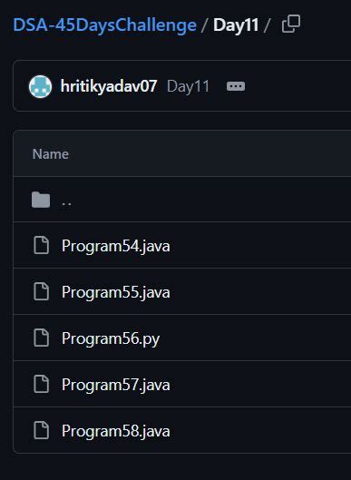Hritik Yadav On Linkedin Dsa Codingchallenge Techpreparation