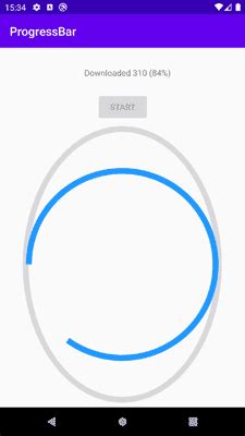 Android: ProgressBar (Horizontal)