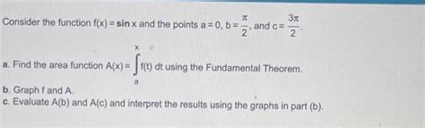 Solved Consider the function f(x)=sinx and the points | Chegg.com
