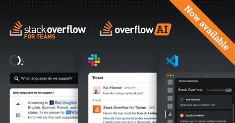 Overflowai Is Now Generally Available A New Era Of Community Driven Ai Stack Overflow