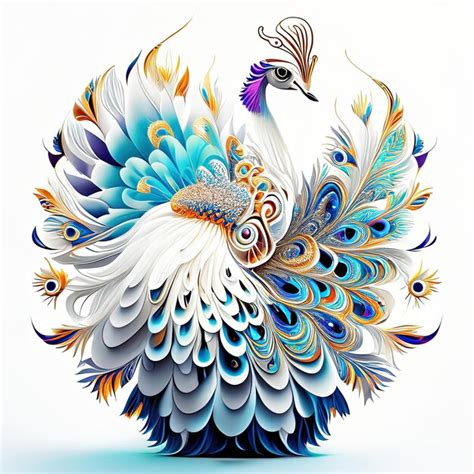 Premium Ai Image A Beautiful Peacock