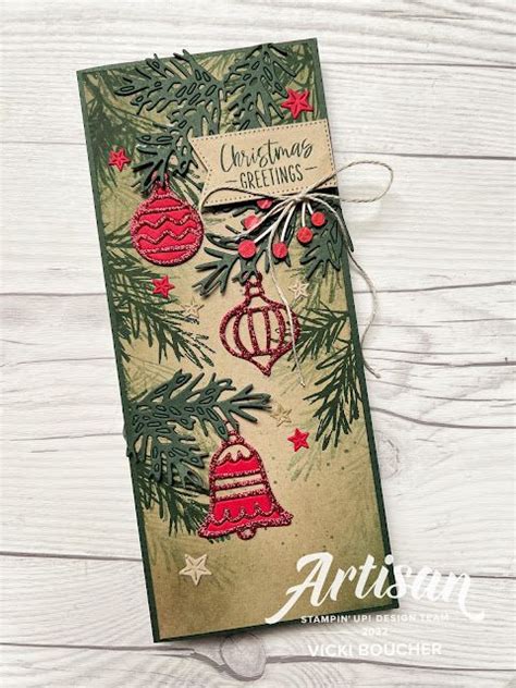 Heart Of Christmas Stampin Up Week 4 Stampin Up Christmas Cards